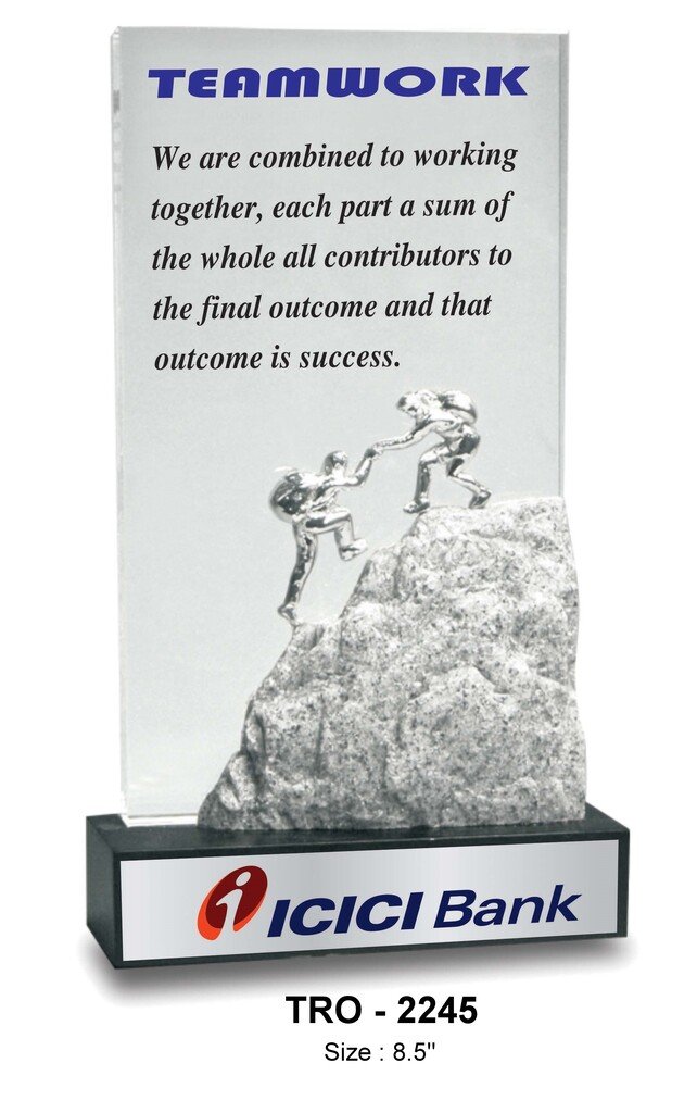 Customized Inspirational Trophies & Mementos - Mumbai India