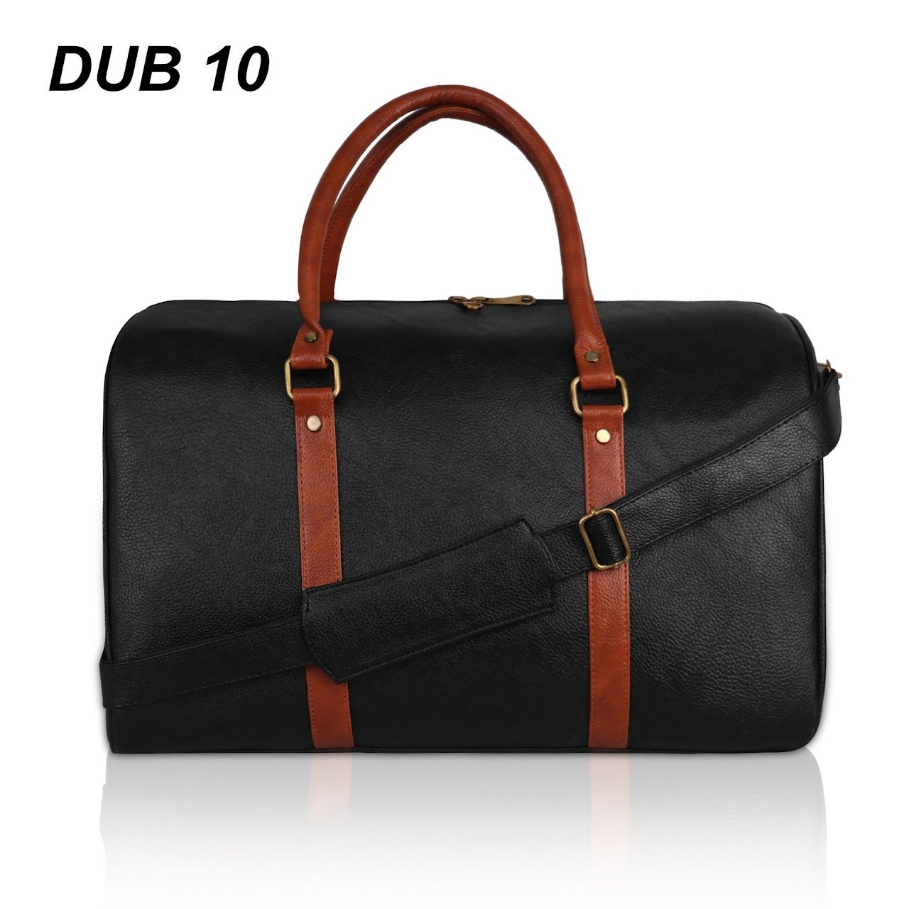 DUB 10: Premium Duffle Bag (Black) - Corporate Gifts India, Promotional ...