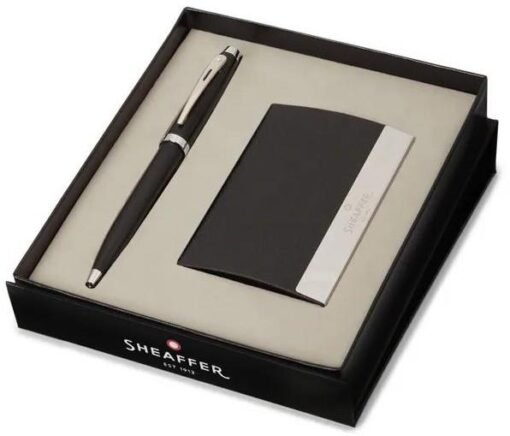 Sheaffer 9317 BP + Card Holder Gift Set - Corporate Gifts India ...